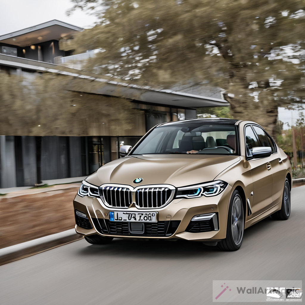 Explore the Elegance of BMW G30 Champagne Quartz | WallArtMagic